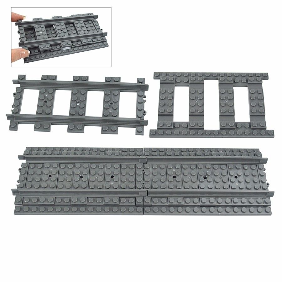Jual NEW City Tra Railway Tracks Flexible Switch Rails Crossing Forked ...