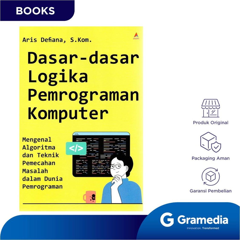 Jual Dasar-dasar Logika Pemrograman Komputer (Aris Defiana, S.Kom ...