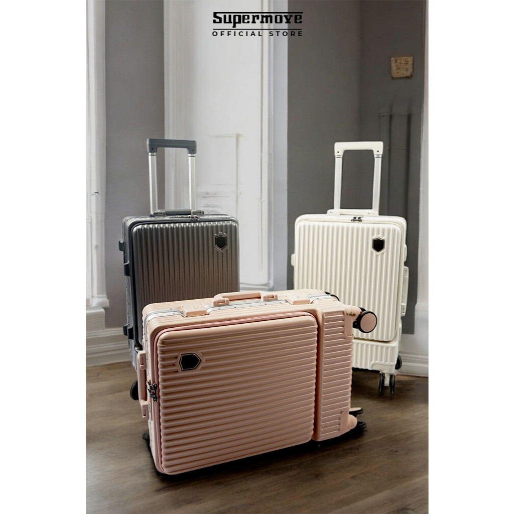 Jual Original.!! Koper 20 Inch, 24 Inch Double Zipper Memiliki Tempat ...