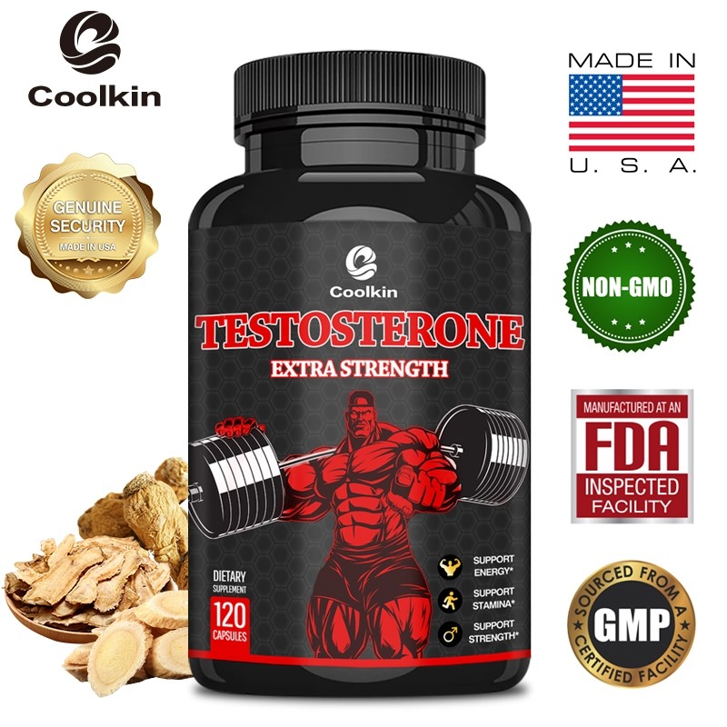 Jual Suplemen Testosteron Pria Coolkin dengan Tribulus, Ginseng, dan ...