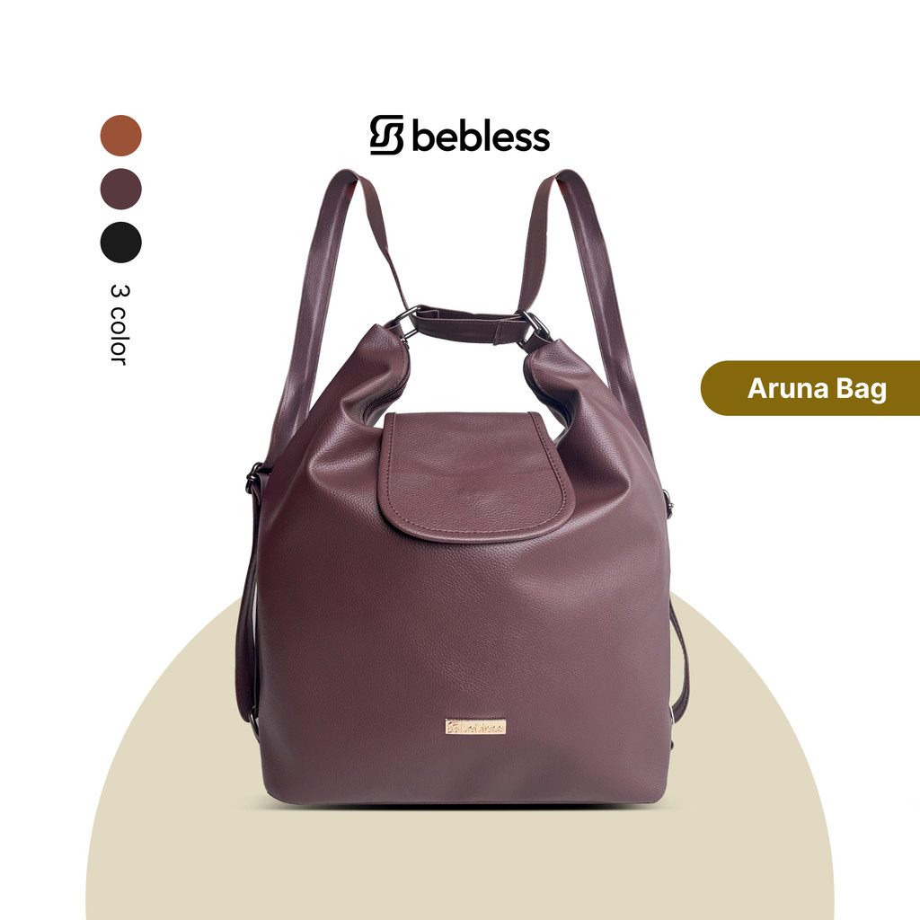Jual BEBLESS ARUNA 2 IN 1 Tas Wanita Tas Totebag Tas Backpack Wanita ...