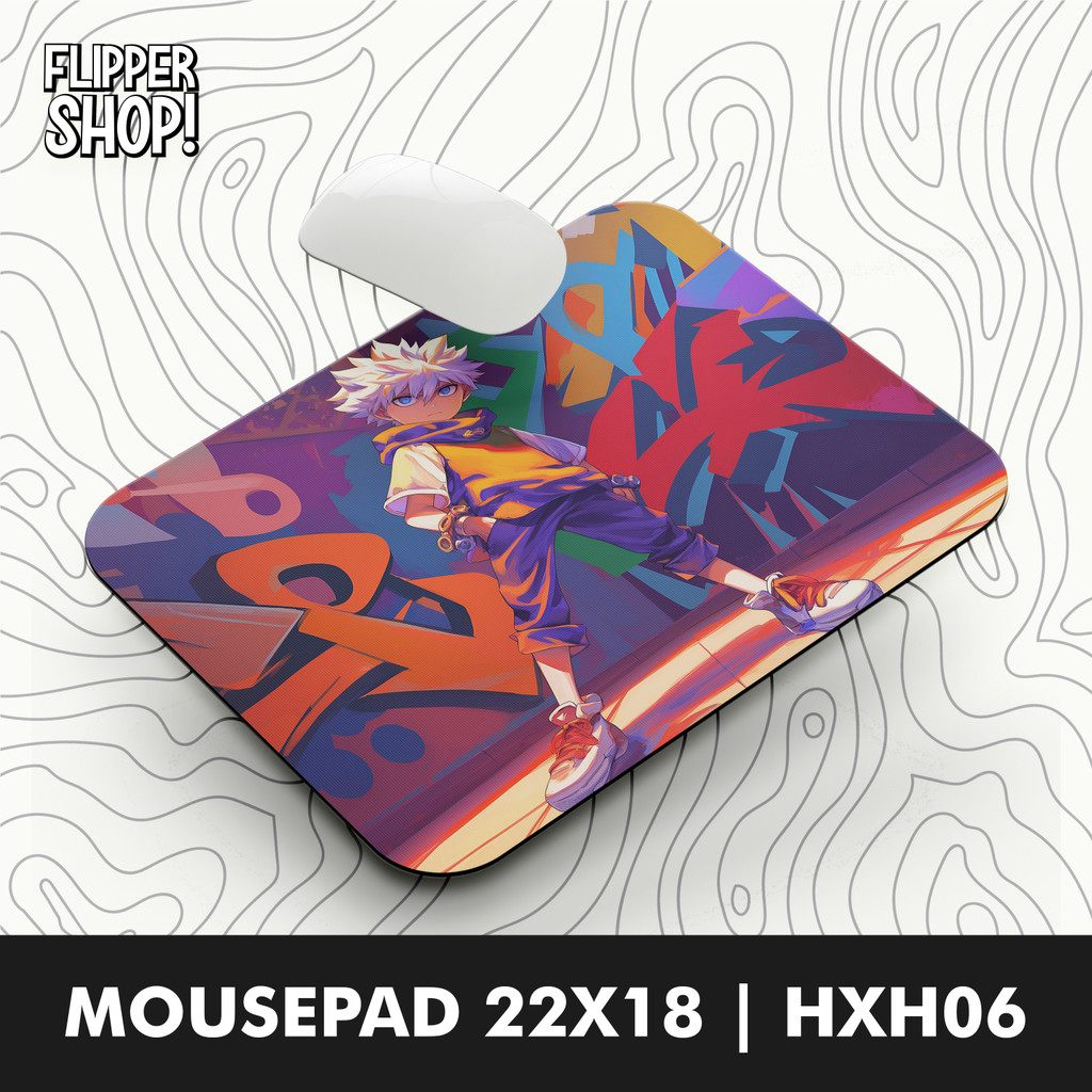 Jual Mousepad Flipper Motif Killua/Gon FreeCSS Hunter x Hunter Anti ...