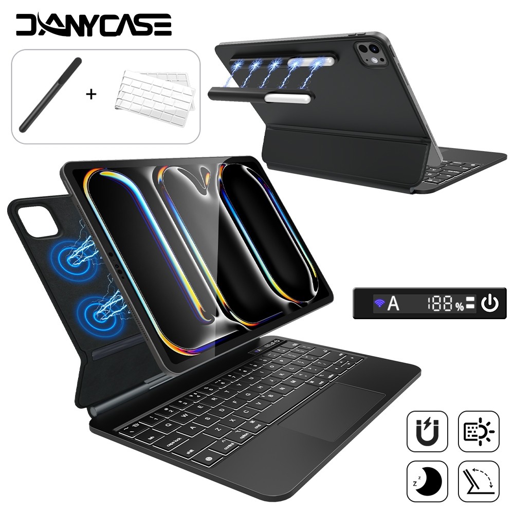 Jual DANYCASE 2024 New for Magic Keyboard Case For iPad 10th 11th/A16 ...