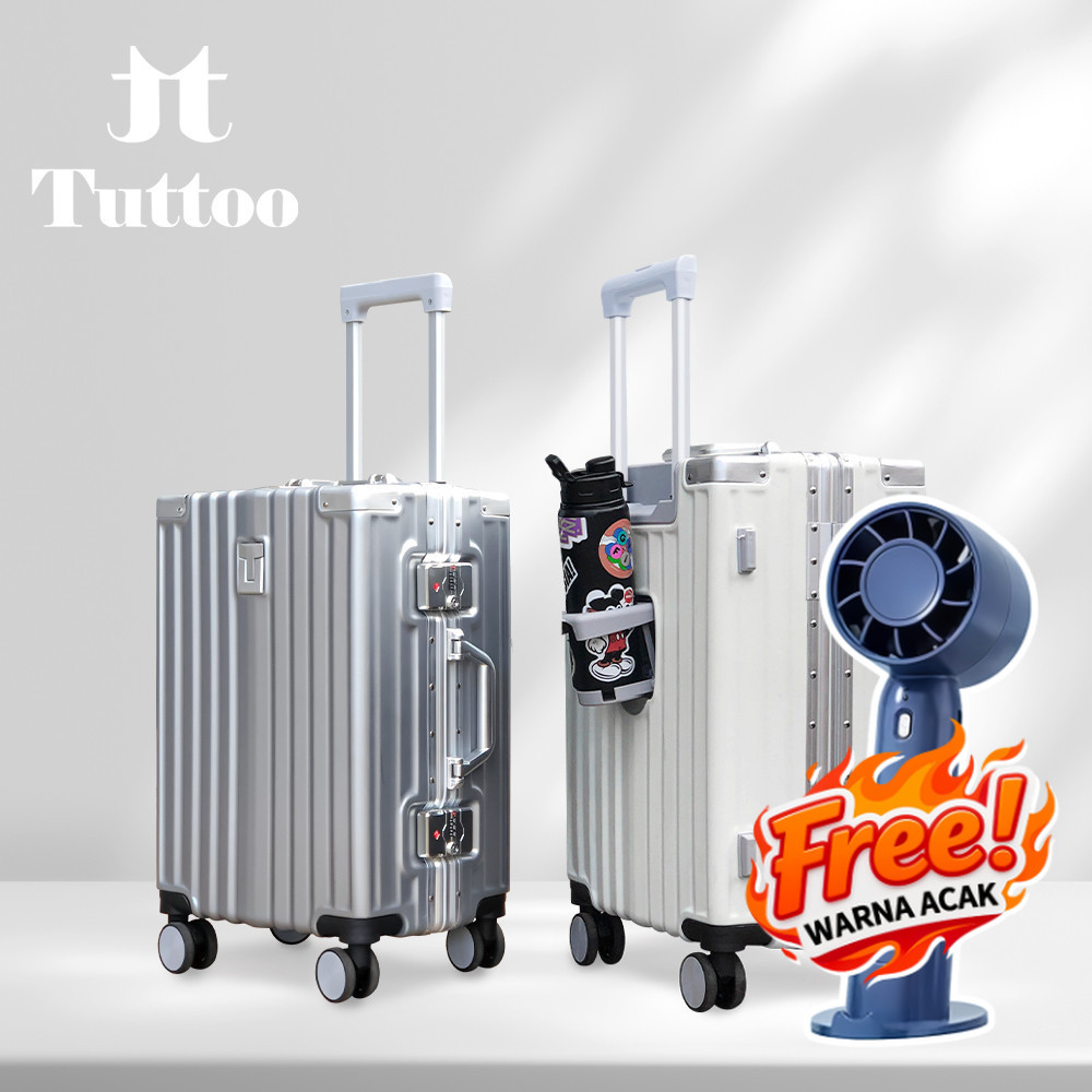 Jual Tuttoo Kabin & Bagasi Koper 20 inch Kabin Pesawat Memiliki Cup ...