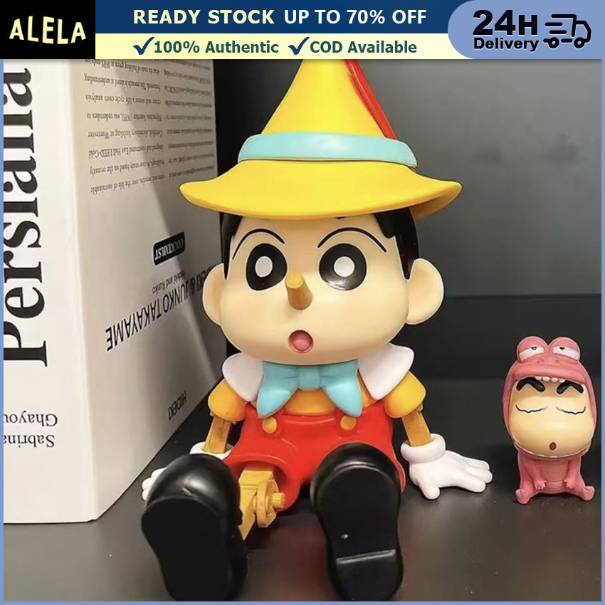 Jual Figure Crayon Shin-Chan Pinokio Jointed Movable Koleksi Kreatif ...