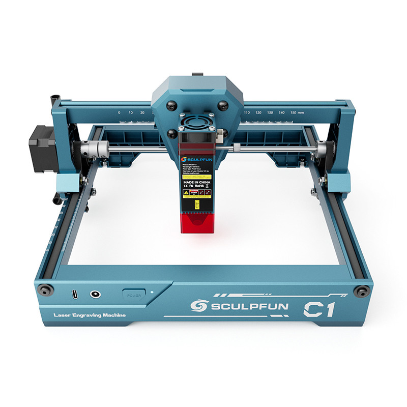 Jual Sculpfun C1 3W Mini Portable Laser Engraver 150x130mm Work area ...