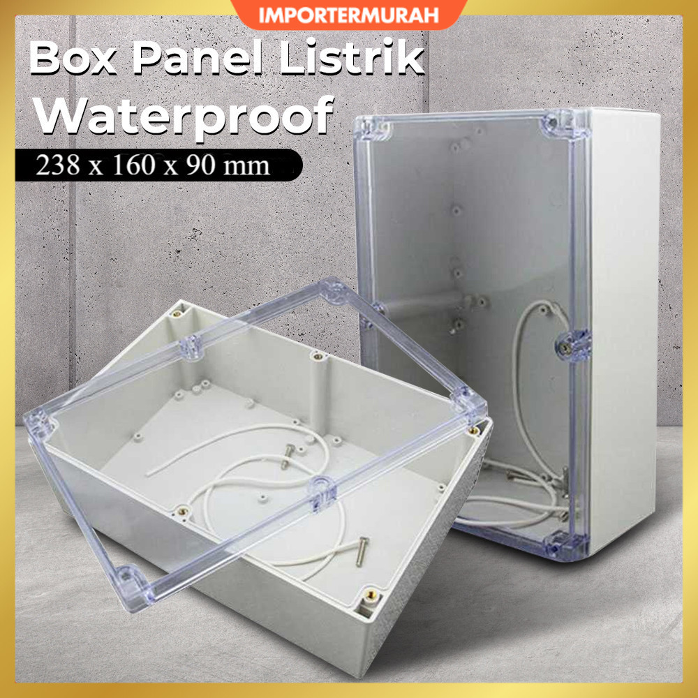 Jual Box Panel Listrik Duradus Junction Box Waterproof 238x160x90mm ...