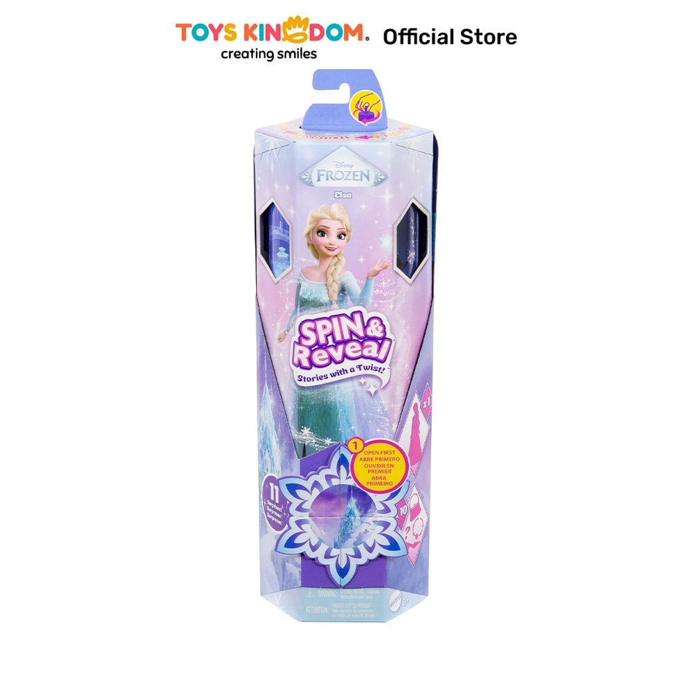 Jual Toys Kingdom Disney Princess Set Boneka Frozen Spin & Reveal Elsa ...