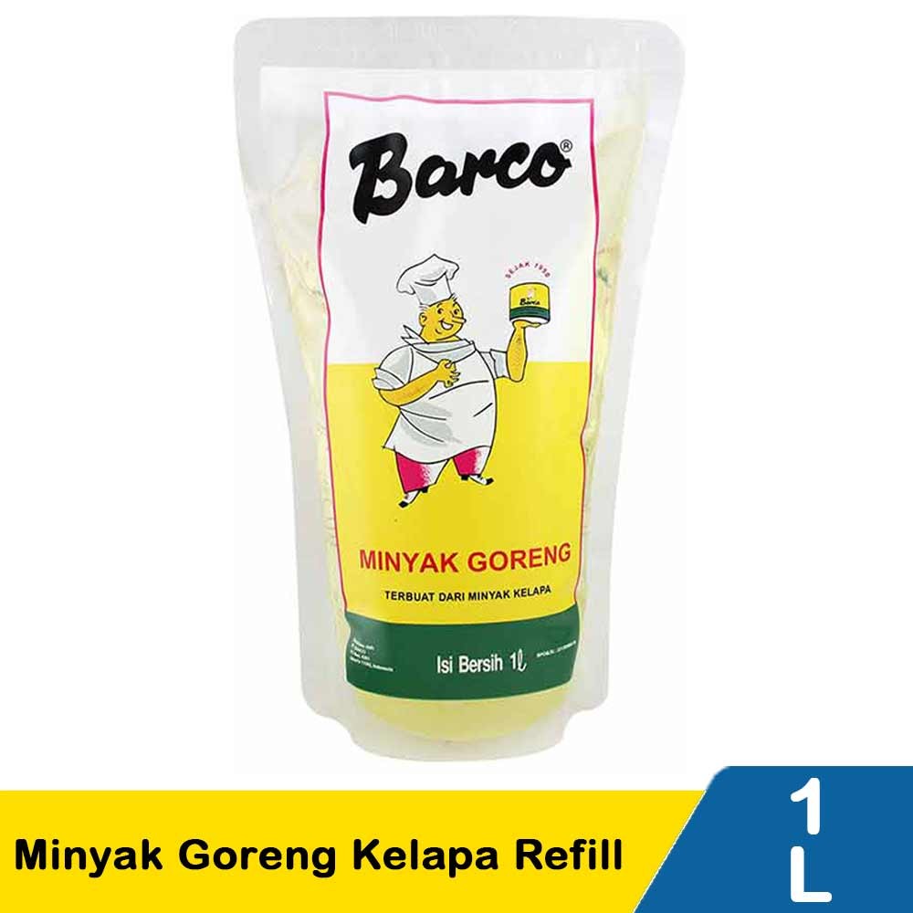 Jual BARCO MINYAK GORENG REFILL 1000mL | Shopee Indonesia