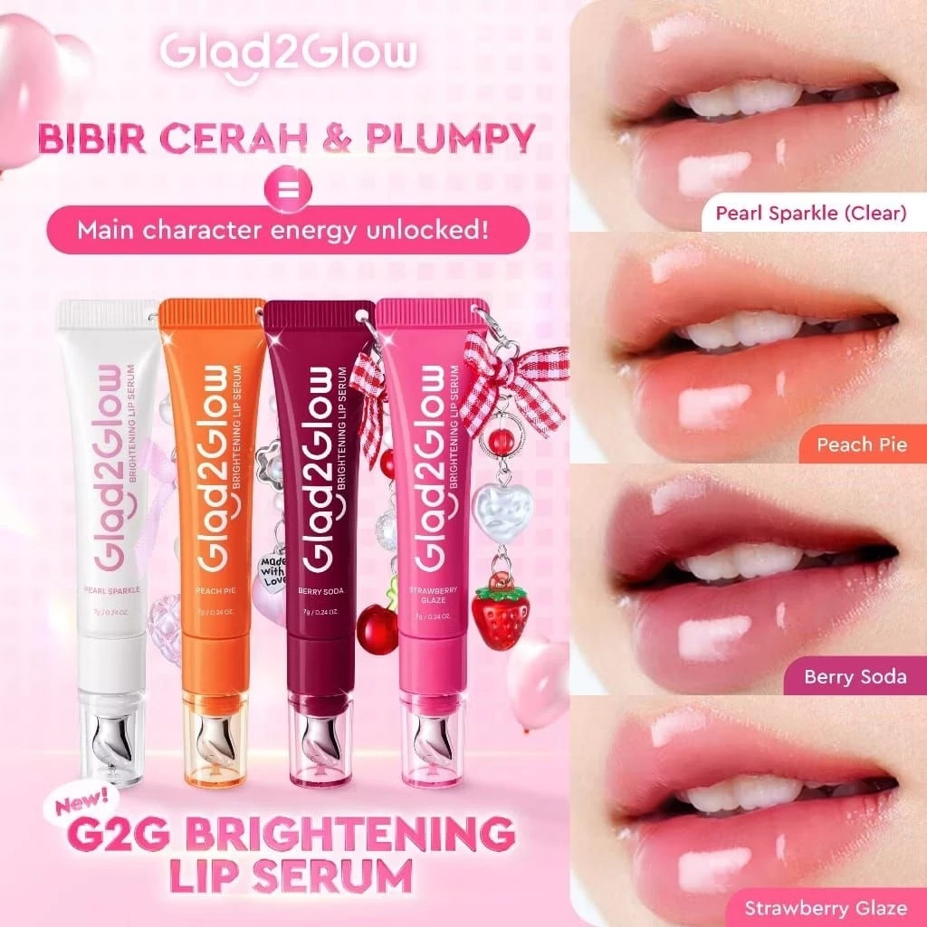 Jual Glad2Glow Brightening Lip Serum | Shopee Indonesia