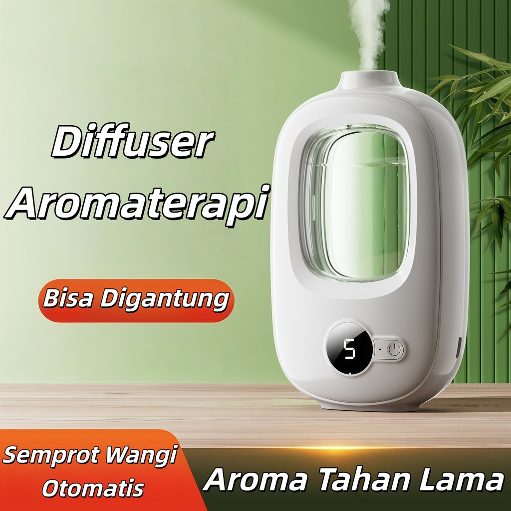 Jual Humidifier Aroma LED Otomatis Dinding, 4 Mode Semprot, Diffuser ...