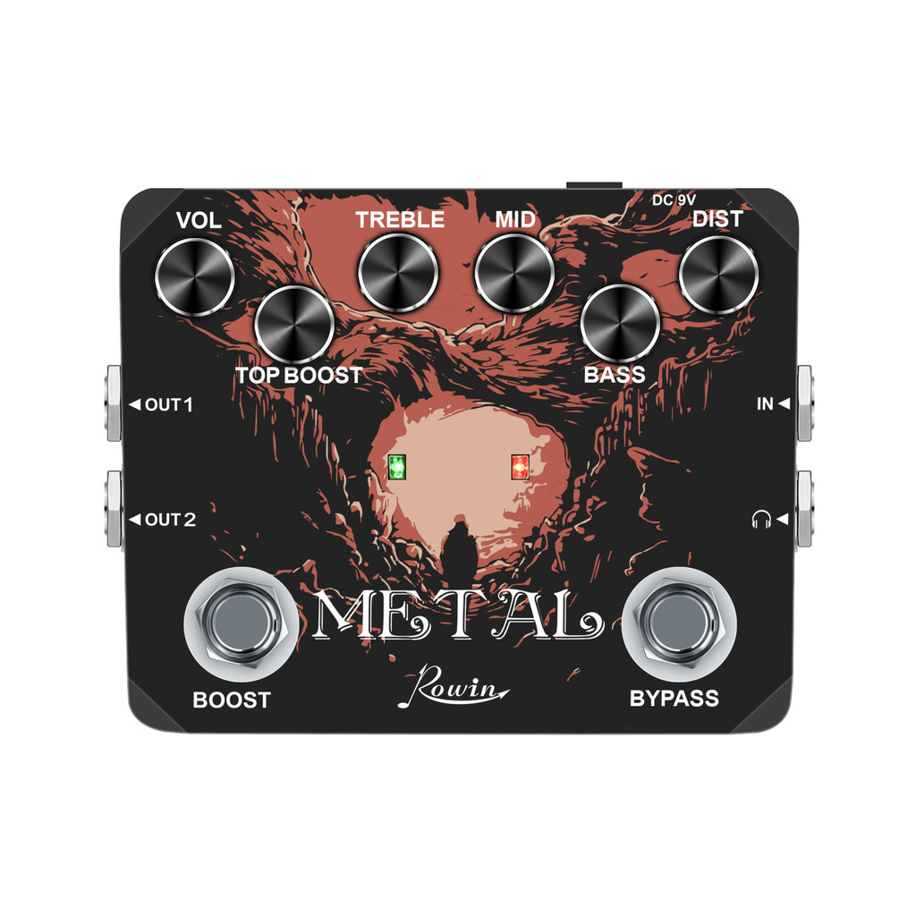 Jual Heavy Metal Distortion Guitar Effect Pedal with 80s or 90s Metal ...
