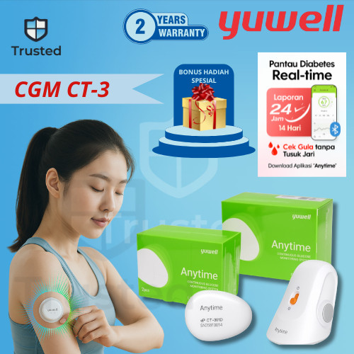Jual Yuwell CT3 Continuous Glucose Monitoring System Sensor ...