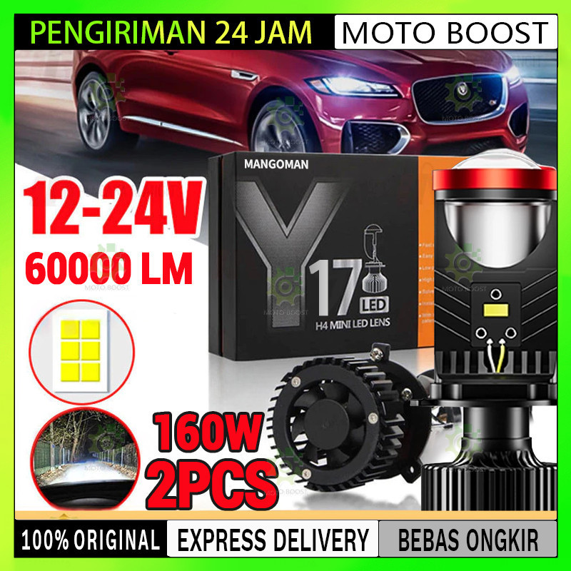 Jual Lampu Led Mobil Dan Motor Y17D H4 Super Terang Original Mini ...
