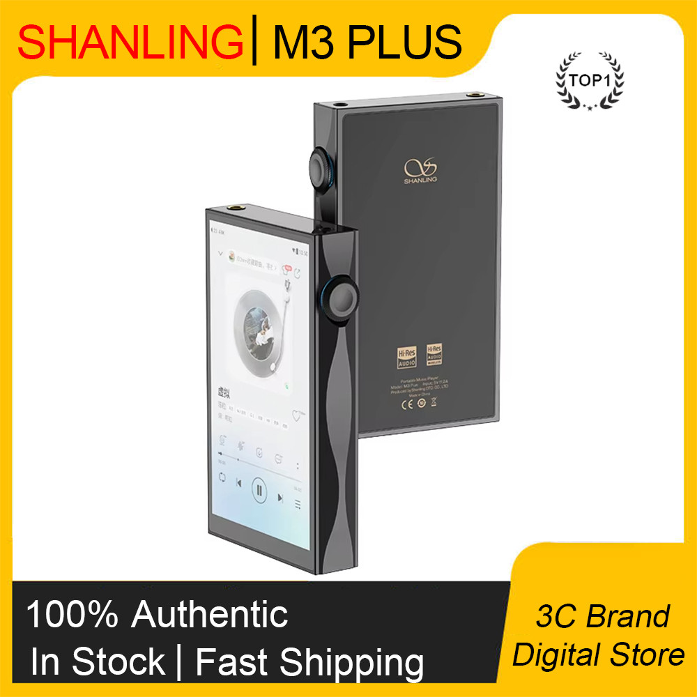 Jual Original Shanling M3 Plus HiFi Music Player Hi-Res Audio Portable MP3 4*CS43198 DAC DSD512 ...