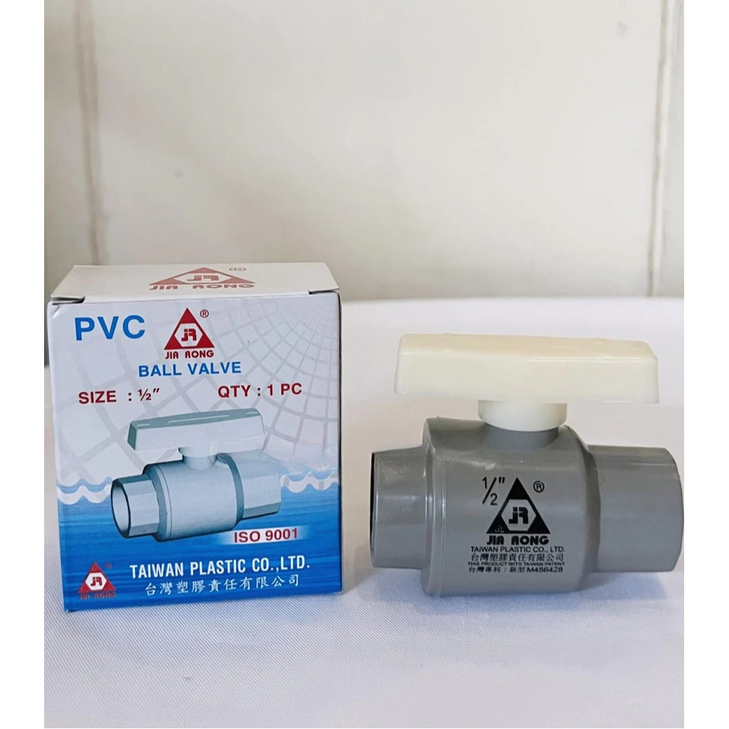 Jual Stop Kran Ball Valve JIARONG JIA RONG JR 1/2 & 3/4 Inch TJIARONG ...