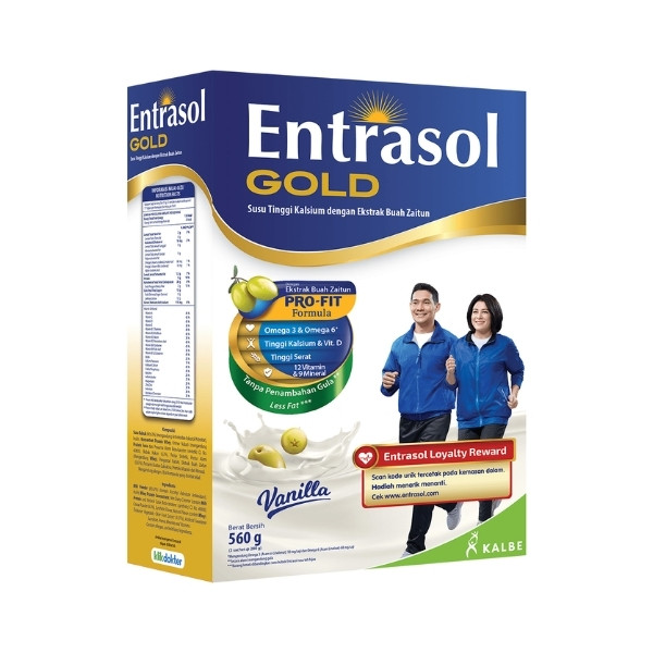 Jual ENTRASOL GOLD VANILLA 560 GR | Shopee Indonesia
