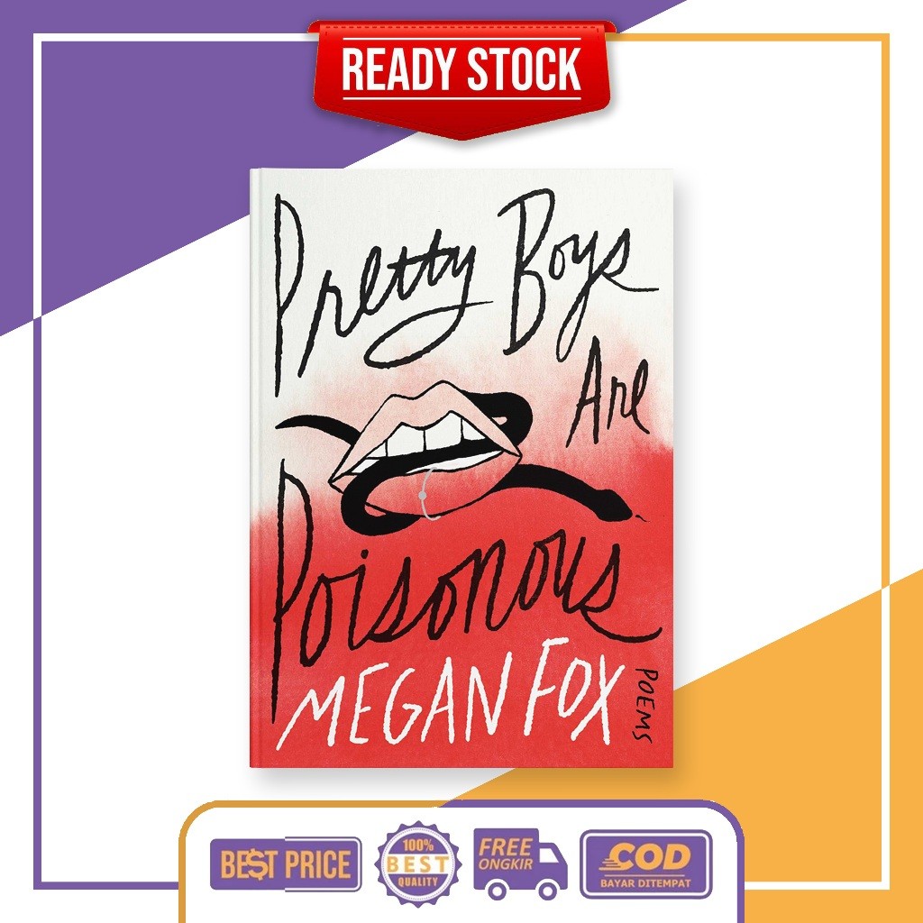 Jual Pretty Boys Are Poisonous: Poems by Megan Fox | Shopee Indonesia