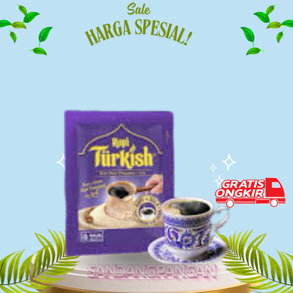 Jual Kopi Turkish 1Renceng 10 Sachet / Kopi Panggang Khas Turki ...