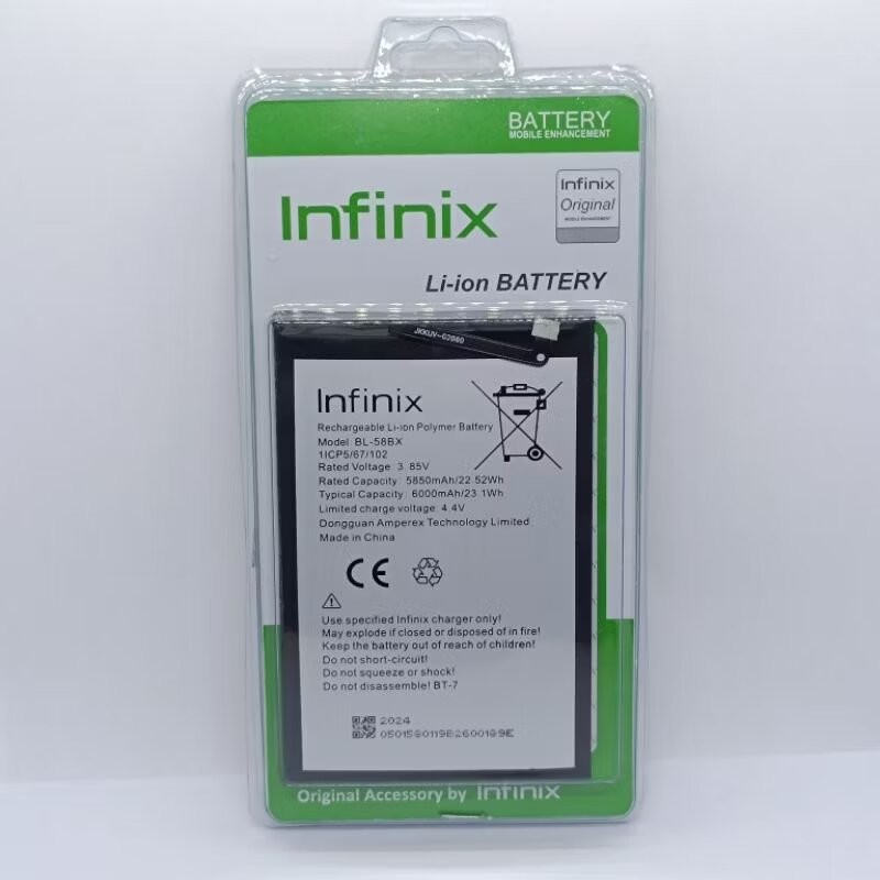 Jual Batetai Batre HP INFINIX HOT 30 PLAY NFC X6835 X6835B oryginal ...