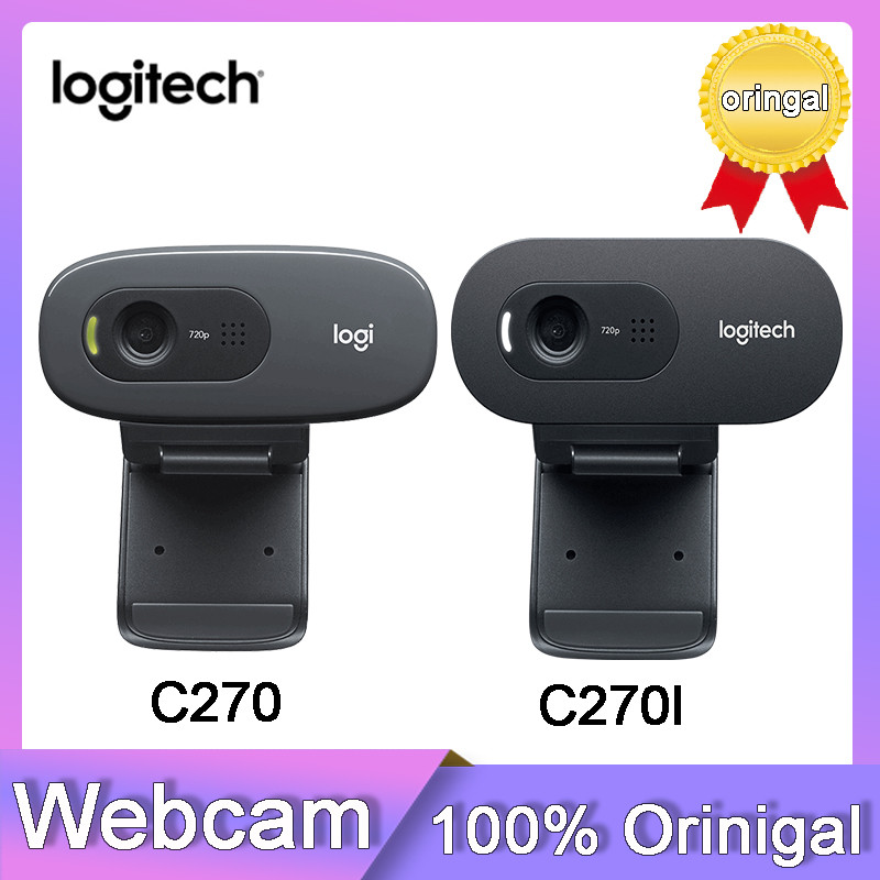 Jual New Original Logitech Webcam C270 C270i HD Webcam 720P Network ...