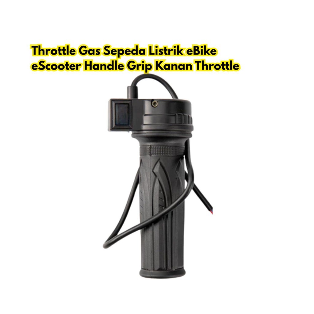 Jual Throttle Gas Sepeda eScooter Speed Listrik Tombol 3 Kanan Throttle ...
