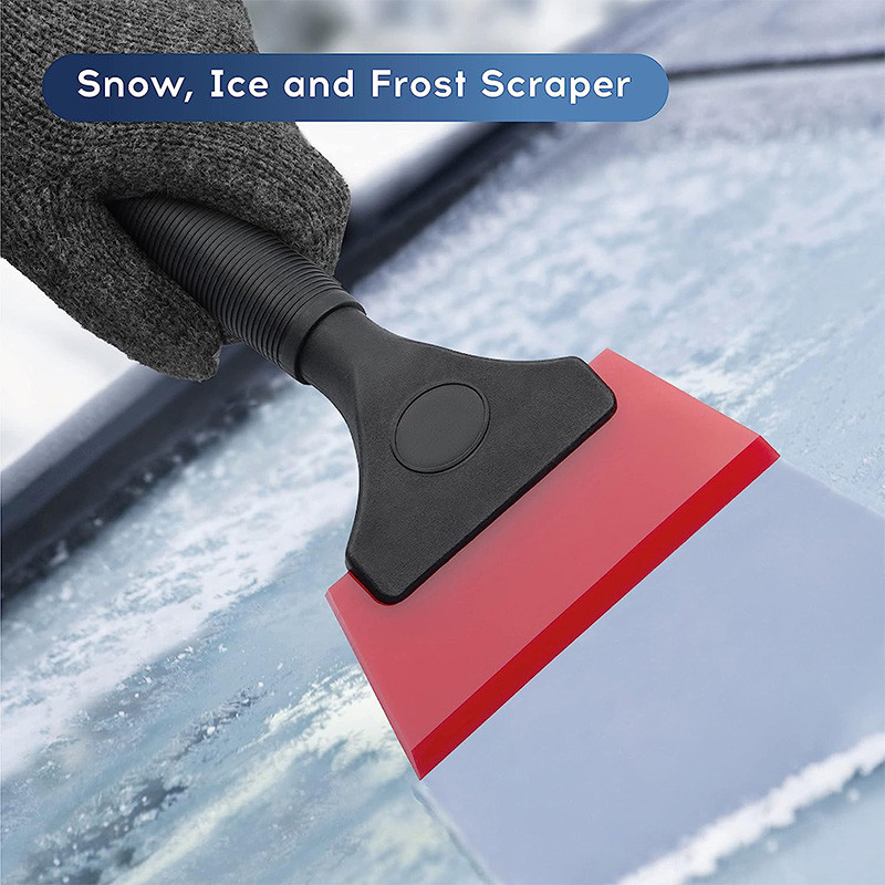 Jual 1Pc Clean Scraper Shovel Rubber Window Tint Squeegee Water Blade ...