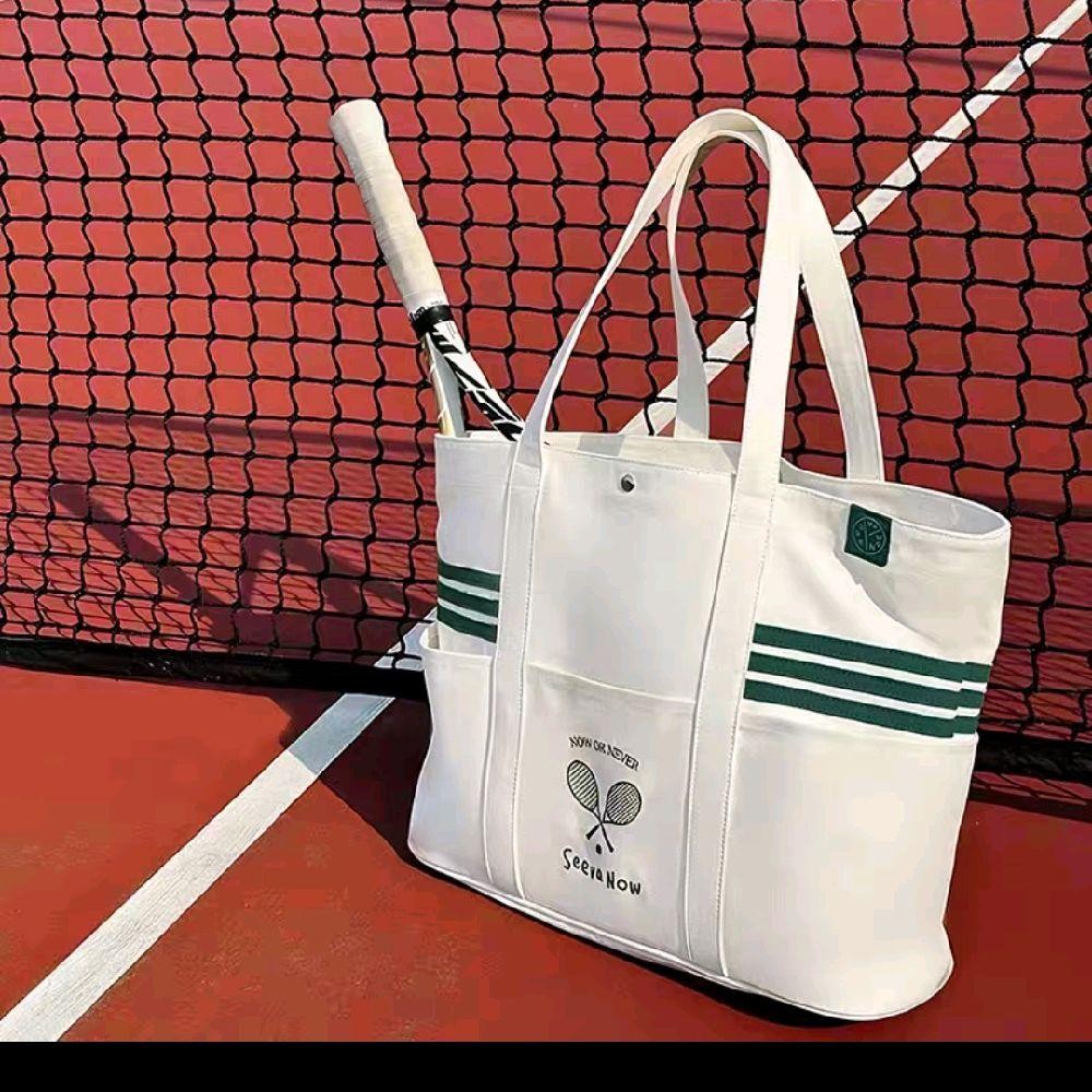 Jual tote bag tennis tas tote tenis seevanow tas baju tas raket tenis ...