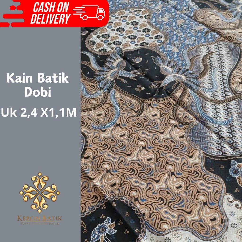 Jual Kain Batik DOBI solo Bahan Baju Batik COD Bisa 2509020001 | Shopee ...