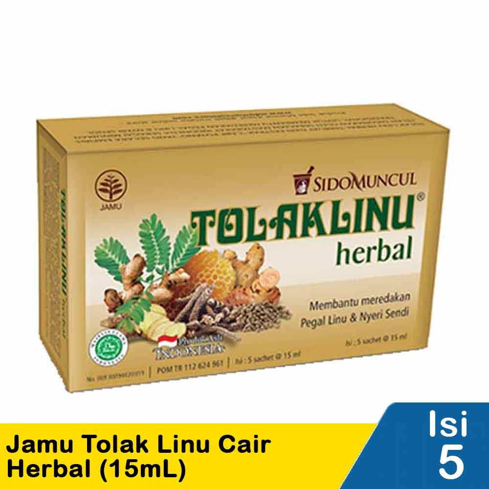 Jual SIDO MUNCUL JAMU TOLAK LINU CAIR HERBAL 5x15mL | Shopee Indonesia