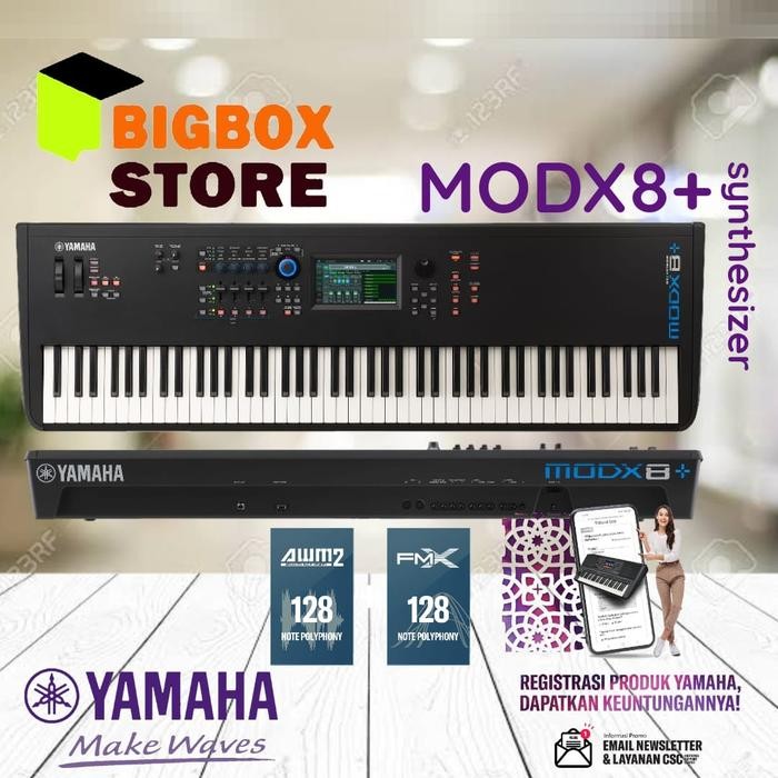 Jual Yamaha MODX 8 / MODX8 keyboard synthesizer | Shopee Indonesia