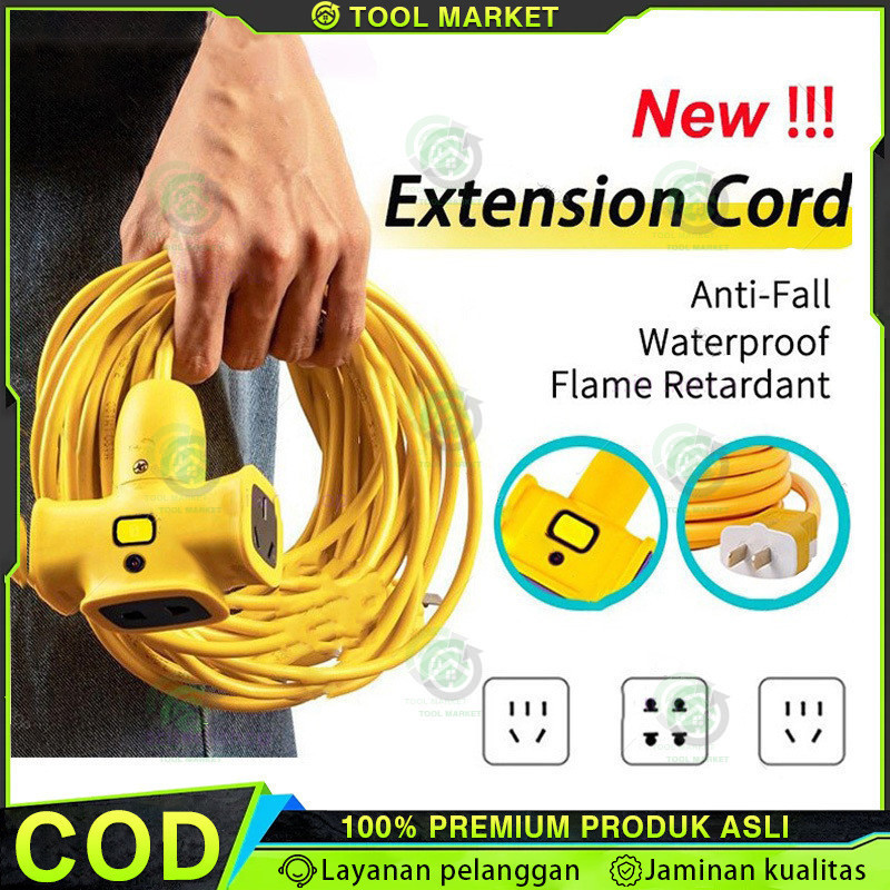 Jual 【COD】30m mtr Kabel Ekstensi 1.5 mm Cable Extension Sambungan Kabel ...
