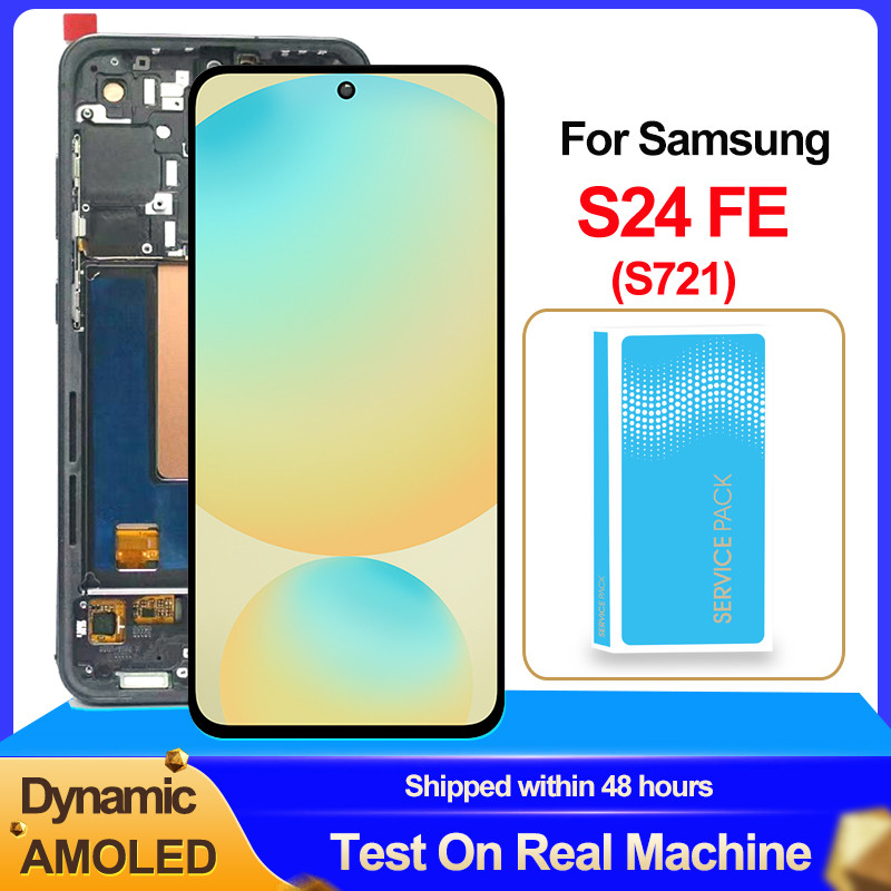 Jual 6.7" Dynamic AMOLED 2X For Samsung S24 FE LCD Display Touch Screen ...