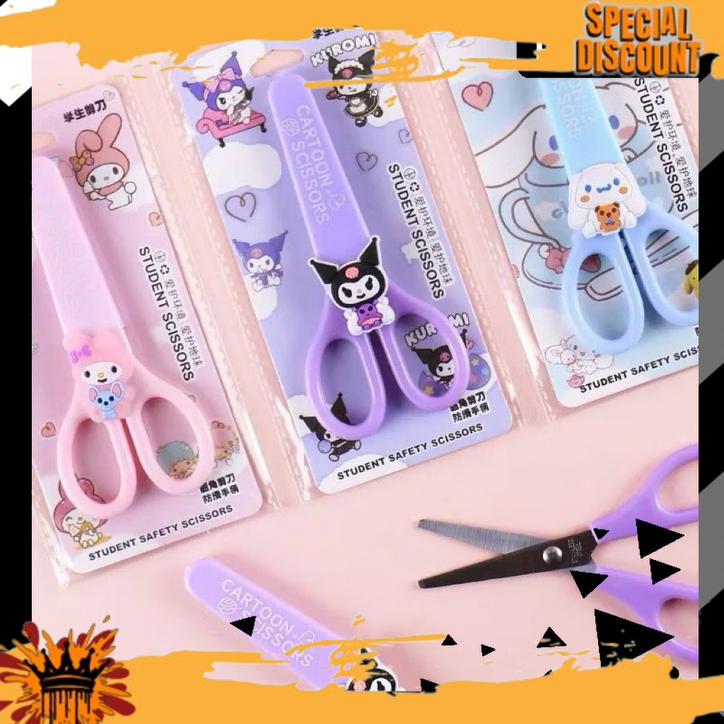 Jual NEW GUNTING ANAK Karakter Lucu untuk | Gunting Sekolah Aman ...