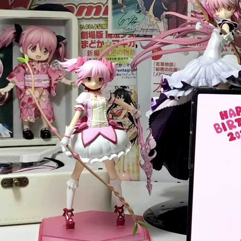 Jual 17cm Anime Puella Magi Madoka Magica Anime Figure Kaname Madoka ...