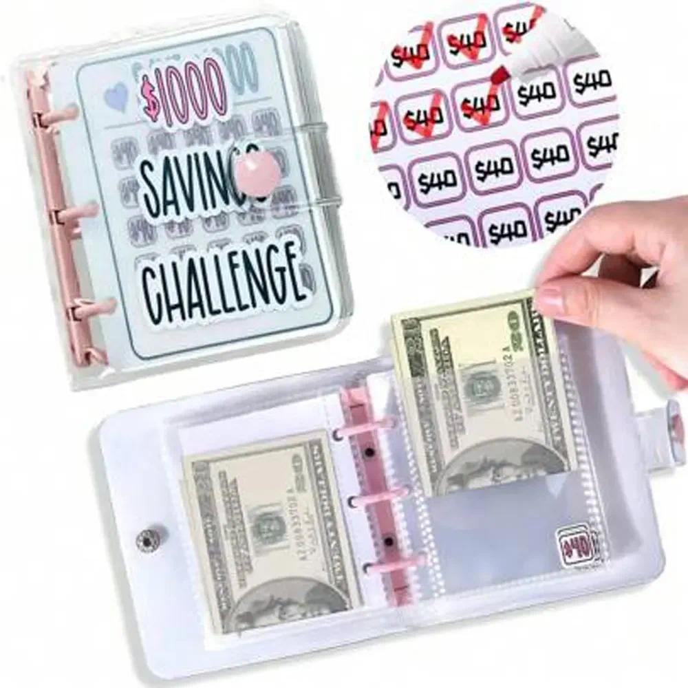 Jual 1000 Savings Challenge Binder , Money Saving Binder, Savings ...