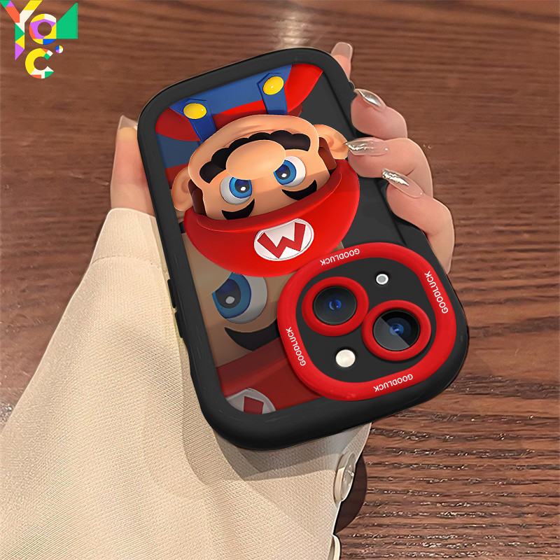 Jual Red hood Mario untuk case redmi 13 13c 12 12c 10 10C 9C note 13 11 ...