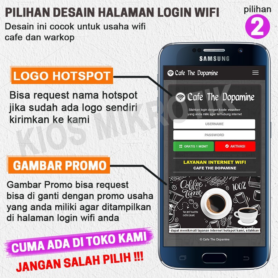 Jual Paket Alat Usaha Wifi Voucher Hotspot Siap Pakai RT RW NET ...