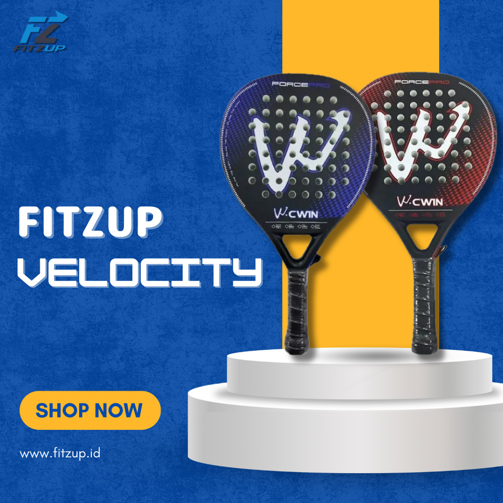 Jual Fitzup Velocity Raket Padel / Racket Camewin Force Pro Pemula ...