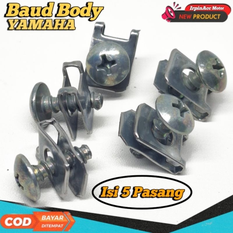 Jual Baud Body Yamaha Drat kasar Isi 5 pasang New Product | Shopee ...