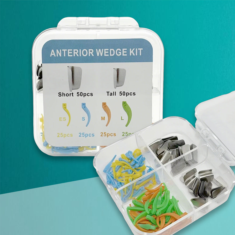 Jual 200Pcs Dental Supplies Anterior Matrix System Wedge Bands ...