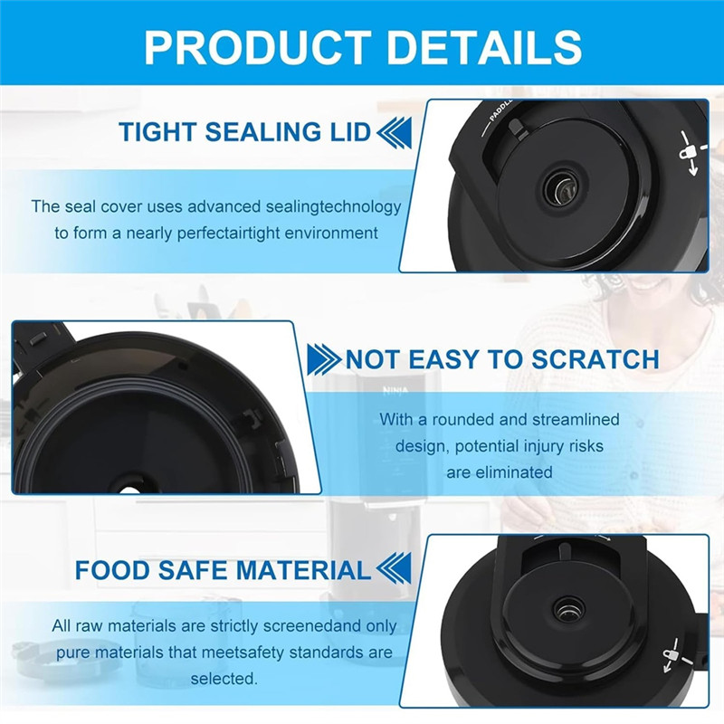 Jual Series Ice Cream Maker Replacement Outer Bowl Lid Reusable Design ...