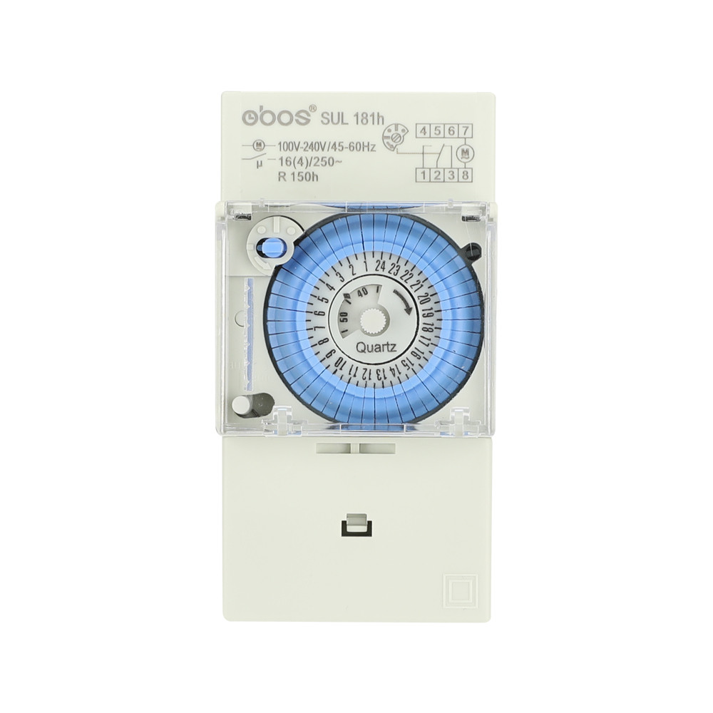 Jual 2025 OBOS timer switch SUL181H mechanical timer switch 100-24V 24 ...