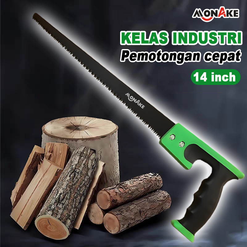 Jual MONAKE German Gergaji Potong Kayu 14inch 18inch (COD) Mata ...