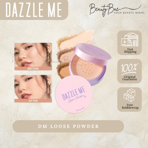 Jual DAZZLE ME Always Setting Loose Powder BPOM | Super Soft Smooth ...