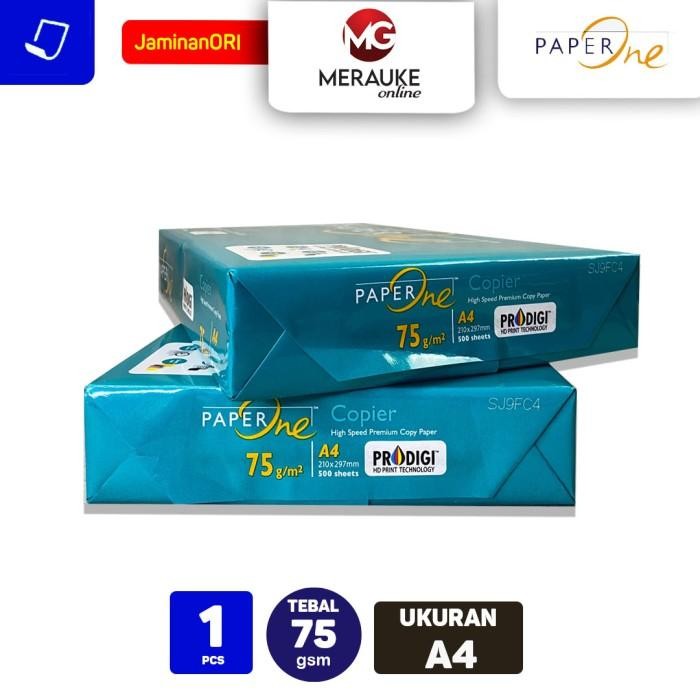 Jual Kertas HVS Paper One F4 75 GSM - Spesifikasi | Shopee Indonesia