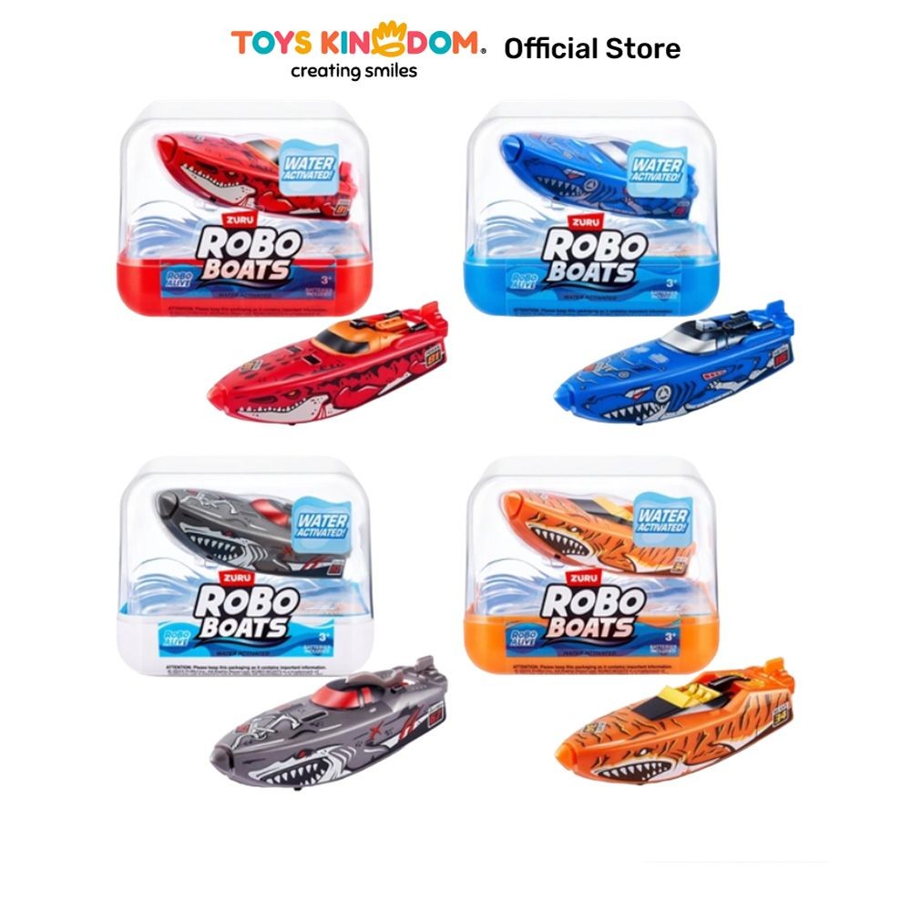 Jual Toys Kingdom Zuru Robo Alive Robotic Boat S1 Random Toys Kids Toy ...