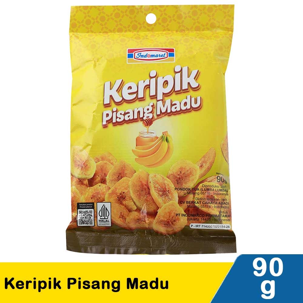 Jual INDOMARET KERIPIK PISANG MADU 150/90g | Shopee Indonesia