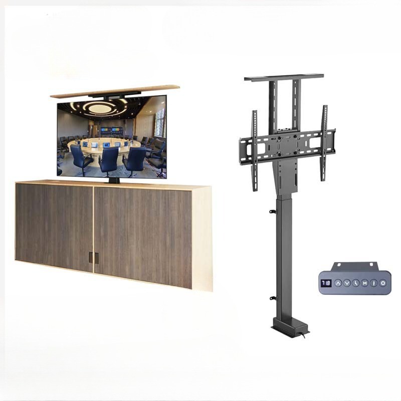 Jual TV Electric Lift Bracket with Concealed Top Plate - Portable ...