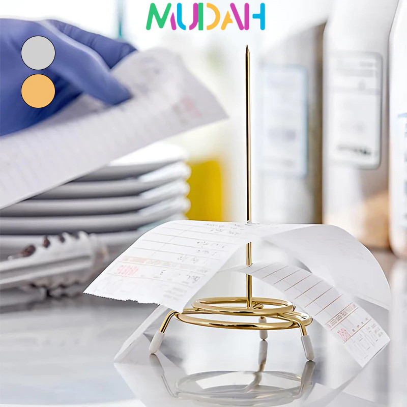 Jual Tusukan Bon Nota Kertas Tusukan Bill Kasir Meja Paper Spear ...